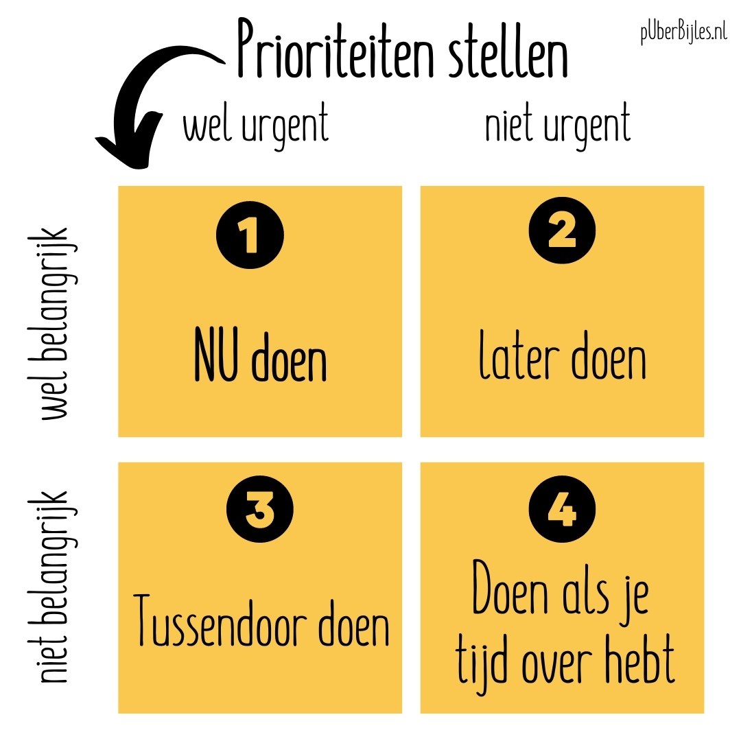 Een goede examenplanning maken. Zo doe je dat! – pUber bijles & coach